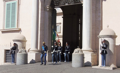Cambio della guardia al Quirinale