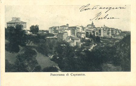 Mostra di cartoline d'epoca di Capranica a Capranica